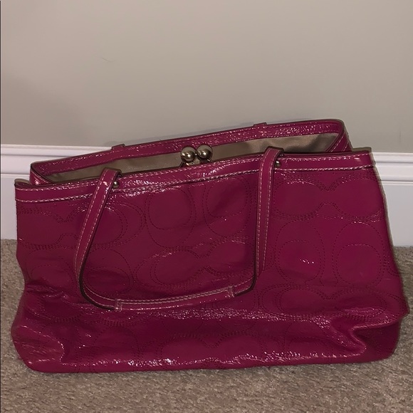 Coach | Bags | Magenta Coach Purse | Poshmark